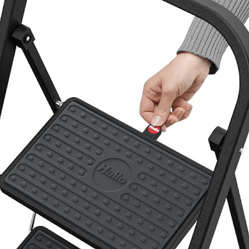 סולם מעקה 3 שלבים HAILO היילו דגם K40 4397310 | X-PRESS