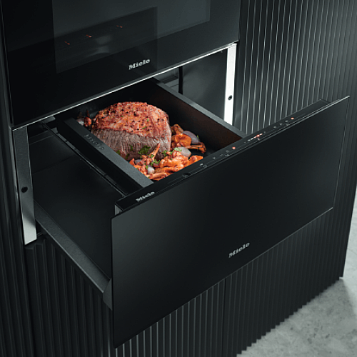 מגירת חימום גורמה 29 ס''מ מבית MIELE מילה דגם ESW 7020 BLACK | X-PRESS