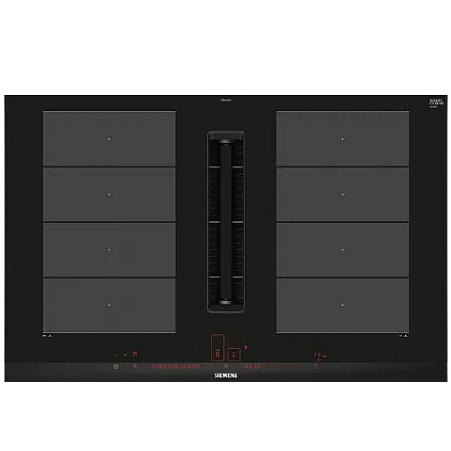 כיריים אינדוקציה עם קולט אדים 80 ס''מ מבית SIEMENS סימנס דגם EX875LX67E ...