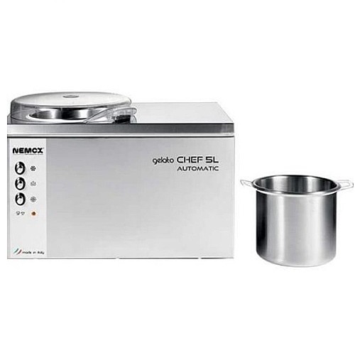 מכונת גלידה מקצועית מבית NEMOX נמוקס דגם GELATO CHEF 5L AUTOMATIC | X-PRESS