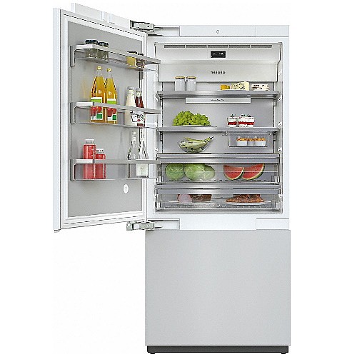 מקרר אינטגרלי מקפיא תחתון 90 ס''מ מבית MIELE מילה דגם KF 2911 VI L | X ...