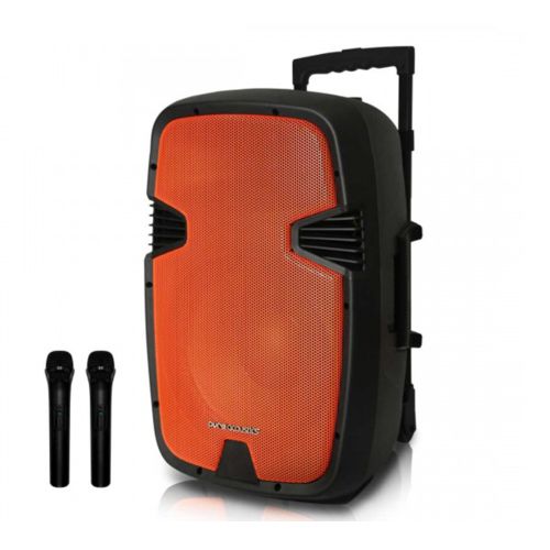 בידורית ניידת 12” עם 2 מיקרופונים מבית PURE ACOUSTICS פיור אקוסטיק ...