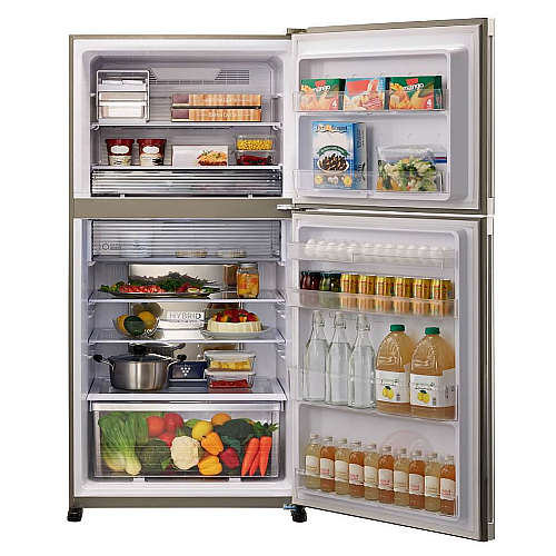 מקרר מקפיא עליון 517 ליטר מבית SHARP שארפ דגם SJ-4650-DS | X-PRESS