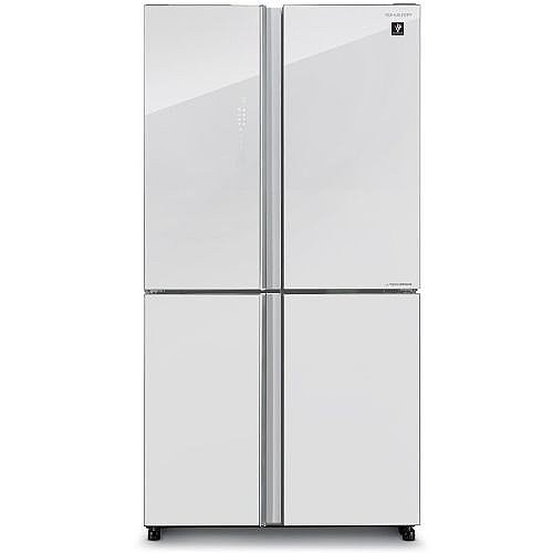 מקרר 4 דלתות 89.2 ס''מ מבית SHARP שארפ דגם SJ8590-WH | X-PRESS