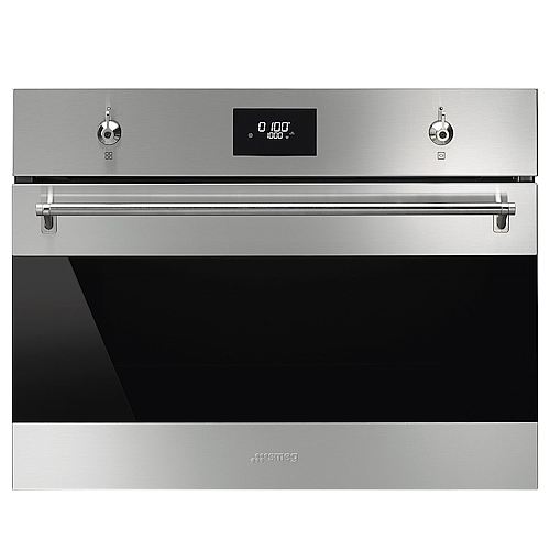 תנור משולב מיקרוגל 45 ס''מ SMEG סמאג דגם SO4301M1X | X-PRESS