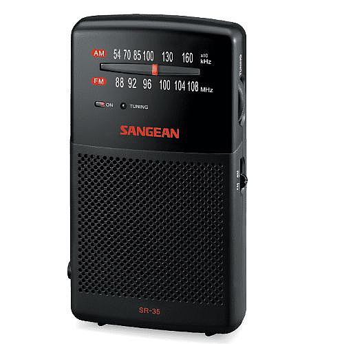 רדיו טרנזיסטור אנלוגי מבית SANGEAN סאנג'ין דגם SR-35 | X-PRESS