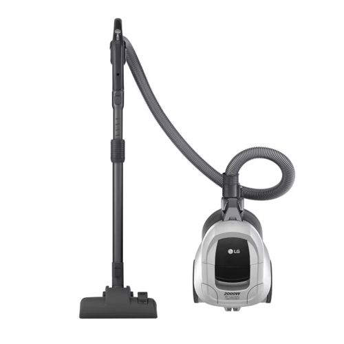 שואב אבק קומפקטי עם מיכל מבית LG אל ג'י דגם VC5520NHTCS | X-PRESS