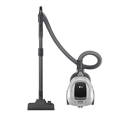 שואב אבק קומפקטי עם מיכל מבית LG אל ג'י דגם VC5520NHTCS | X-PRESS